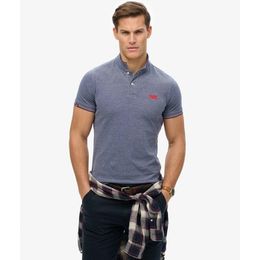 Superdry Herren Poolside Polohemd Blau - Gr&ouml;&szlig;e: M 1040808500321TIU002