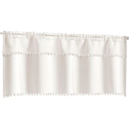 HEINE HOME unisex Querbehang offwhite, Gr&ouml;&szlig;e 45x90 cm
