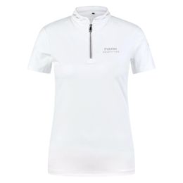 Pikeur Selection Zip-Funktionsshirt wei&szlig; Damen 46