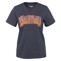 Wrangler T-Shirt Graphic Tee grau Damen XS