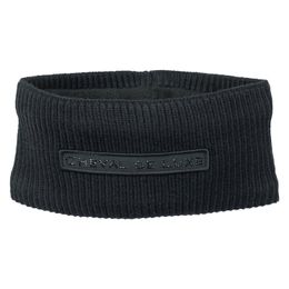 Cheval de Luxe Stirnband mit Glitzerpatch Schriftzug schwarz Einheitsgr&ouml;&szlig;e