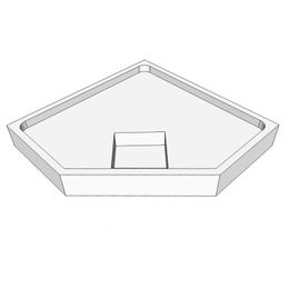 Schr&ouml;der Duschwannentr&auml;ger f&uuml;r Adria F, SD 93080,