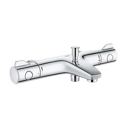 Grohe Grohtherm 800 Aufputz-Wannenarmatur mit Thermostat, 34568000,