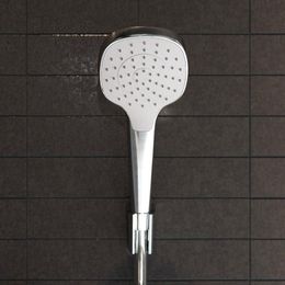 Hansgrohe Croma Select E Brausegarnitur mit Halter, 1 Strahlart, 26424400,