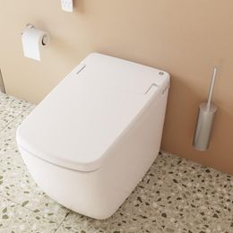 Vitra V-Care Prime Stand-Dusch-WC mit WC-Sitz, 7232B403-6217,