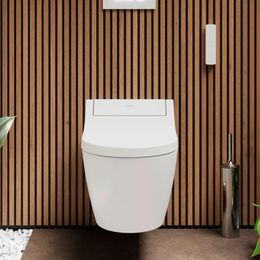 Duravit SensoWash Classic Wand-Dusch-WC ME by Starck mit HygieneFlush, mit WC-Sitz, 2579592000+613000012004300, ME by Starck