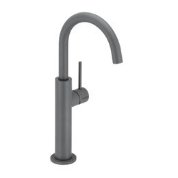 Herzbach DEEP GREY Waschtischarmatur erh&ouml;ht Slim L-Size, 23.203420.2.06, Slim L-Size