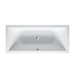 Duravit DuraSquare Rechteck-Badewanne, Einbau, 700426000000000,
