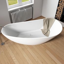 RIHO Granada freistehende Badewanne, oval, B122001105,