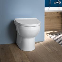 Duravit No.1 Stand-WC back to wall, 2009090000, back to wall