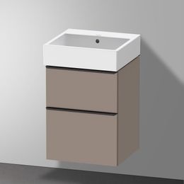 Duravit D-Neo Schrank mit Vero Air Waschtisch, 2 Ausz&uuml;ge, 2350500060+DE43700BD430000,