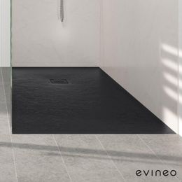 evineo ineo Rechteck-Duschwanne, BE0512BS+BT016+BT005,