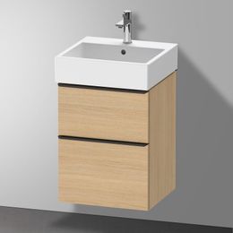Duravit D-Neo Schrank mit Vero Air Waschtisch, 2 Ausz&uuml;ge, 2350500000+DE43700BD300000,