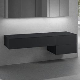 neoro n50 Unterschrank B: 180 cm mit 3 Ausz&uuml;gen, BN0414BM+BN0421BM+BN0409BM,