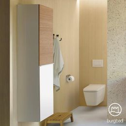 Burgbad Fiumo Hochschrank, 2 T&uuml;ren, HSLW035LF3956FOT52G0223,