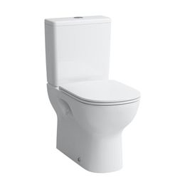 Laufen LUA Stand-WC, mit Sp&uuml;lkasten, H8240810000001+H8910820000001+H8270810009711,