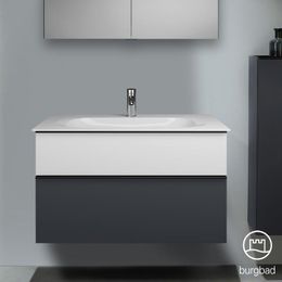 Burgbad Fiumo Schrank mit Waschtisch, 2 Ausz&uuml;ge, SFXL102F3958FOT2C0001G0200,