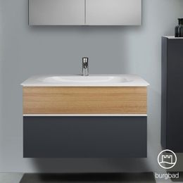 Burgbad Fiumo Schrank mit Waschtisch, 2 Ausz&uuml;ge, SFXL102F3958FOT52C0001G0223,