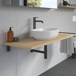 Duravit Plinero Konsolenplatte mit Luv Waschtisch, 0379502600+PL8204030300000+2#BN000002,