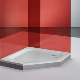 Bette Caro F&uuml;nfeck-Duschwanne, 7219-000,