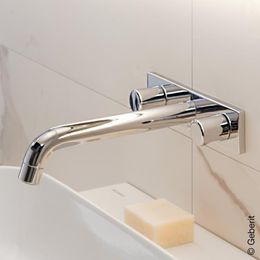 Geberit ONE Waschtischarmatur, Wandmontage, 116464211,