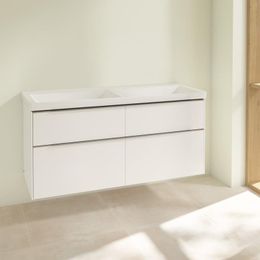 Villeroy & Boch Villeroy & Boch Subway 3.0 Schrank mit Doppelwaschtisch, 4 Ausz&uuml;ge, 4A71D301+C56800VF,