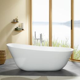Villeroy & Boch Villeroy & Boch Theano freistehende Badewanne, oval, UBQ170ANH7F200V-01,