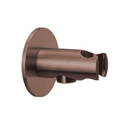 Herzbach Design iX PVD Brausehalter mit Schlauchanschluss, 21.995200.1.39,