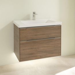 Villeroy & Boch Villeroy & Boch Subway 3.0 Schrank mit Waschtisch, 2 Ausz&uuml;ge, 4A7081RW+C574L0VH,