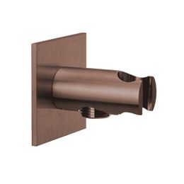 Herzbach Design iX PVD Brausehalter mit Schlauchanschluss, 21.995200.2.39,