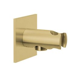 Herzbach Design iX PVD Brausehalter mit Schlauchanschluss, 21.995200.2.41,