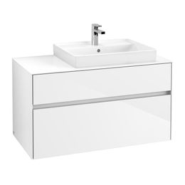 Villeroy & Boch Villeroy & Boch Collaro Schrank mit Konsolenplatte, 2 Ausz&uuml;ge, C01800DH,