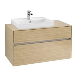 Villeroy & Boch Villeroy & Boch Collaro Schrank mit Konsolenplatte, 2 Ausz&uuml;ge, C01700VJ,