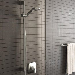 Hansgrohe Croma Select E Brausegarnitur mit Stange, 3 Strahlarten, 26590400,