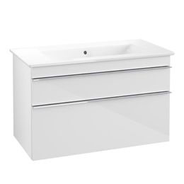 Villeroy & Boch Villeroy & Boch Venticello Schrank mit Waschtisch, 2 Ausz&uuml;ge, 4104AJR1+A92601DH,