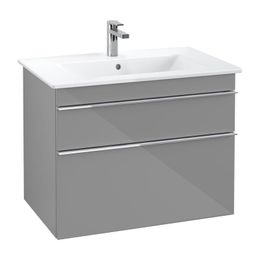 Villeroy & Boch Villeroy & Boch Venticello Schrank mit Waschtisch, 2 Ausz&uuml;ge, 41048LRW+A92501FP,