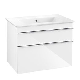 Villeroy & Boch Villeroy & Boch Venticello Schrank mit Waschtisch, 2 Ausz&uuml;ge, 41048JRW+A92501DH,