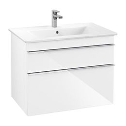 Villeroy & Boch Villeroy & Boch Venticello Schrank mit Waschtisch, 2 Ausz&uuml;ge, 41048LRW+A92501DH,