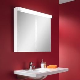 Schneider LOW Line Spiegelschrank, 2 T&uuml;ren, 151.280.01.02, LOW 80/2/LED