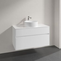 Villeroy & Boch Villeroy & Boch Embrace Schrank mit Waschtisch, 2 Ausz&uuml;ge, 5A5840RW+A95600DH,