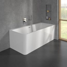 Villeroy & Boch Villeroy & Boch Subway 3.0 Eck-Badewanne, mit Sch&uuml;rze, UBQ180SBW9CR00V-01,