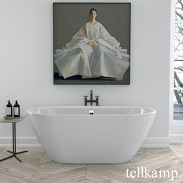 Tellkamp Cosmic freistehende Oval-Badewanne, 0100-057-00-A/CR,
