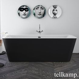 Tellkamp Pura freistehende Rechteck-Badewanne, 0100-085-00-AUF/CRWMEB,
