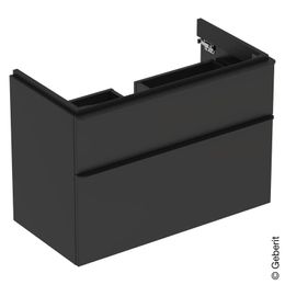 Geberit Smyle Square Waschtischunterschrank, 2 Ausz&uuml;ge, 500354JK1,