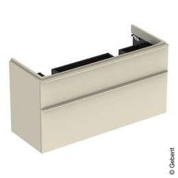 Geberit Smyle Square Waschtischunterschrank, 2 Ausz&uuml;ge, 500356JL1,