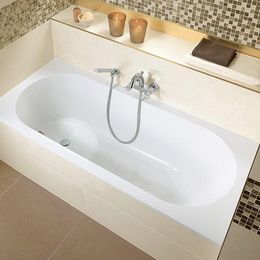 Villeroy & Boch Villeroy & Boch Universal Badewanne mit Duschzone, UBQ180LIB2V-01, Libra