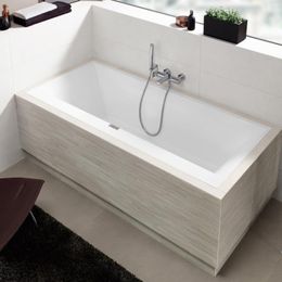 Villeroy & Boch Villeroy & Boch Squaro Edge 12 Rechteck-Badewanne, Einbau, UBQ160SQE2DV-RW,