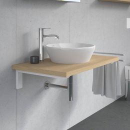 Duravit Plinero Konsolenplatte mit D-Neo Waschtisch, 2371400070+PL8202030300000+2#BN000001,