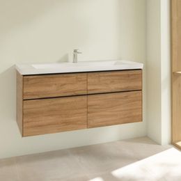 Villeroy & Boch Villeroy & Boch Subway 3.0 Schrank mit Waschtisch, 4 Ausz&uuml;ge, 4A70D2RW+C60201RH,