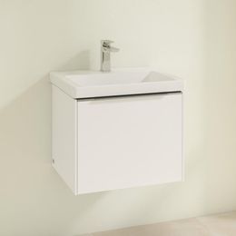 Villeroy & Boch Villeroy & Boch Subway 3.0 Schrank mit Waschtisch, 1 Auszug, 4A70F501+C57900VE,